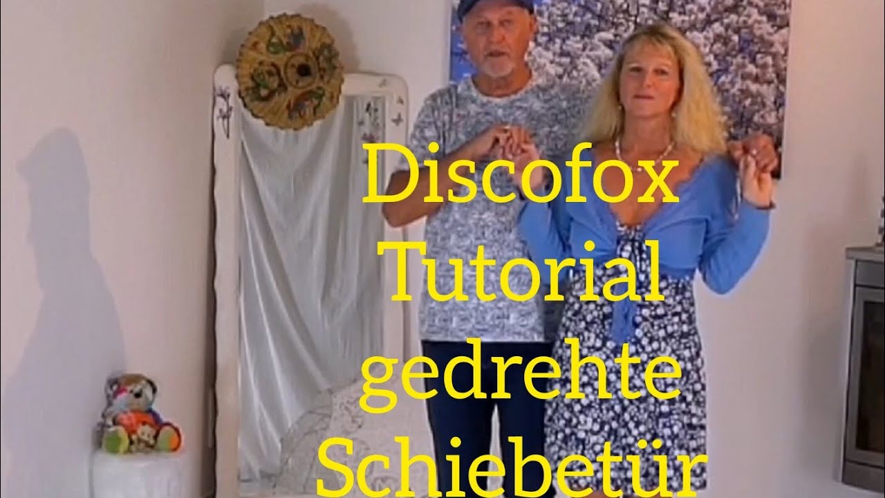 Discofox Tutorial gedrehte Schiebetür - YouTube