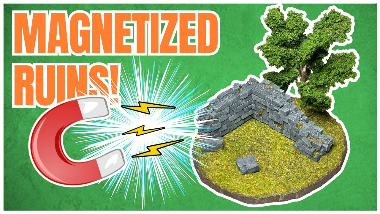 How to Make Magnetic Bases for DnD, Warhammer and Tabletop Gaming ...