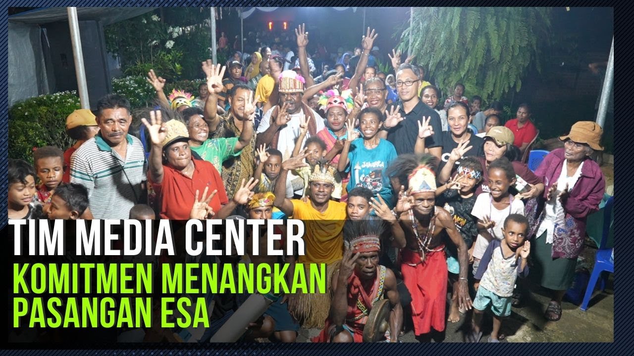 Tim Media Center Komitmen Menangkan Pasangan ESA - YouTube