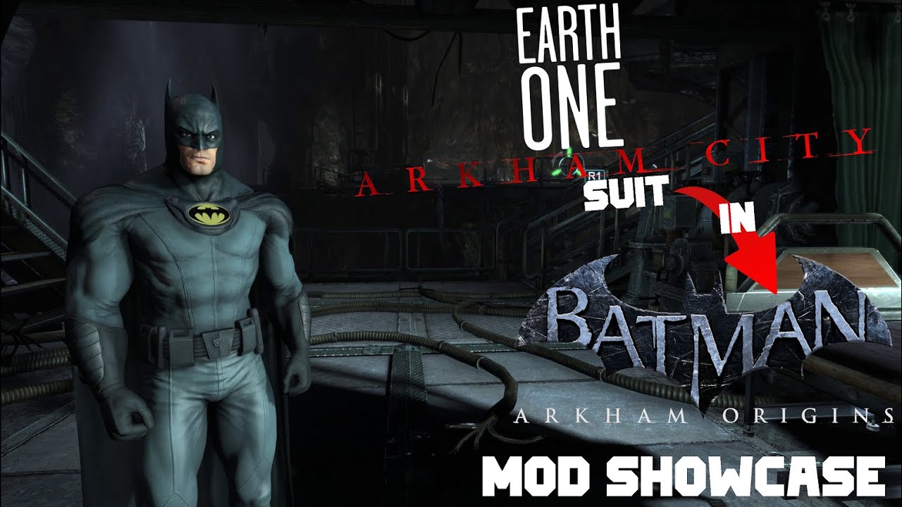 Batman Earth One suit in Arkham Origins Skin MOD Showcase (From Batman ...