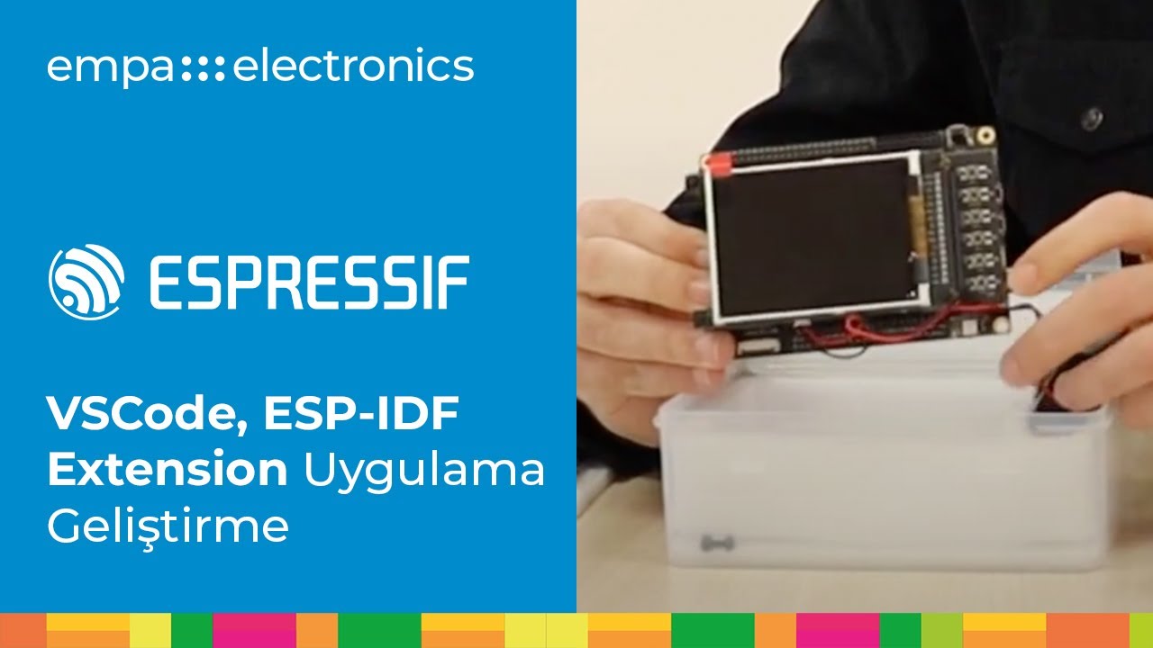 Espressif ile Uygulama Geliştirme | VSCode, ESP-IDF Extension - YouTube