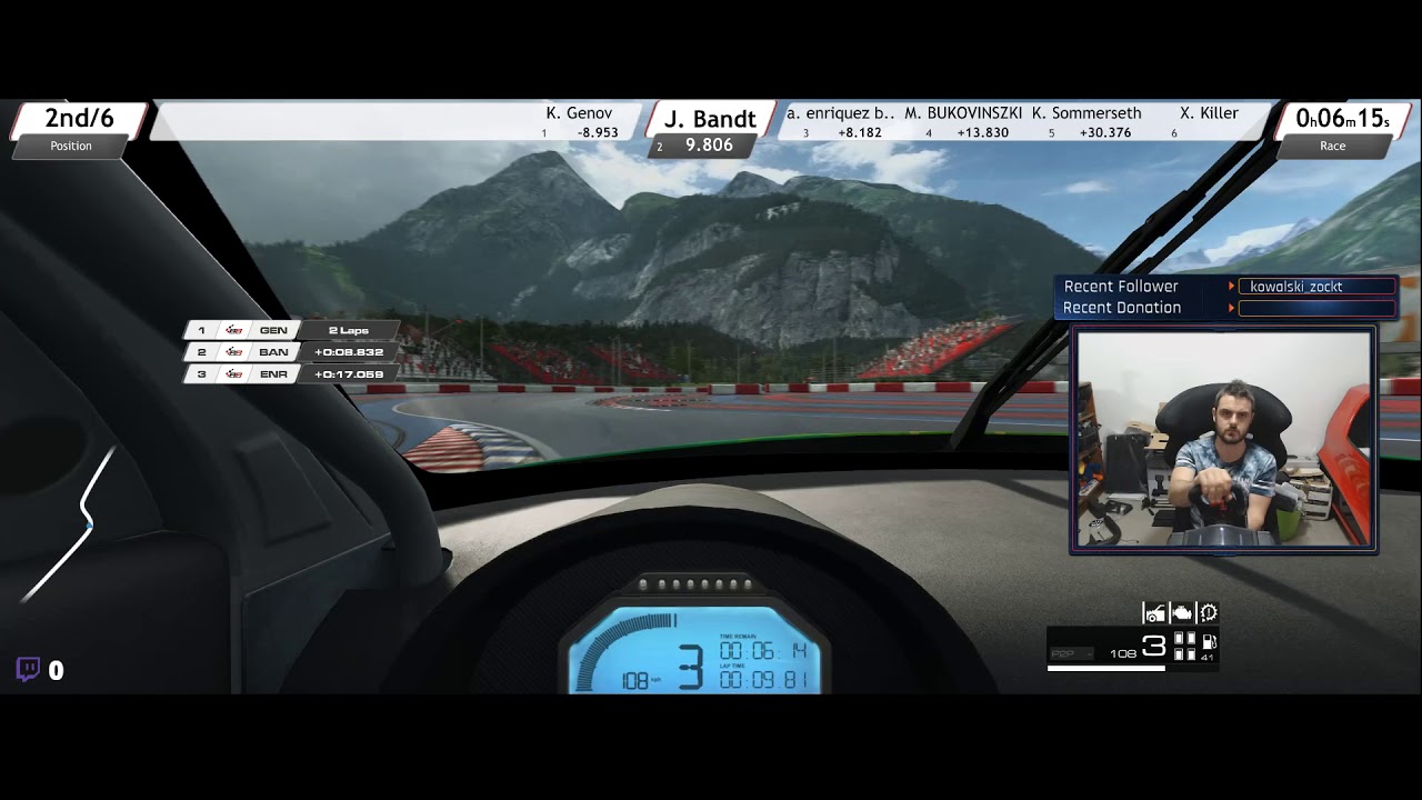 Raceroom Comeback - Friday Night Sim Racing - BP Touring - YouTube