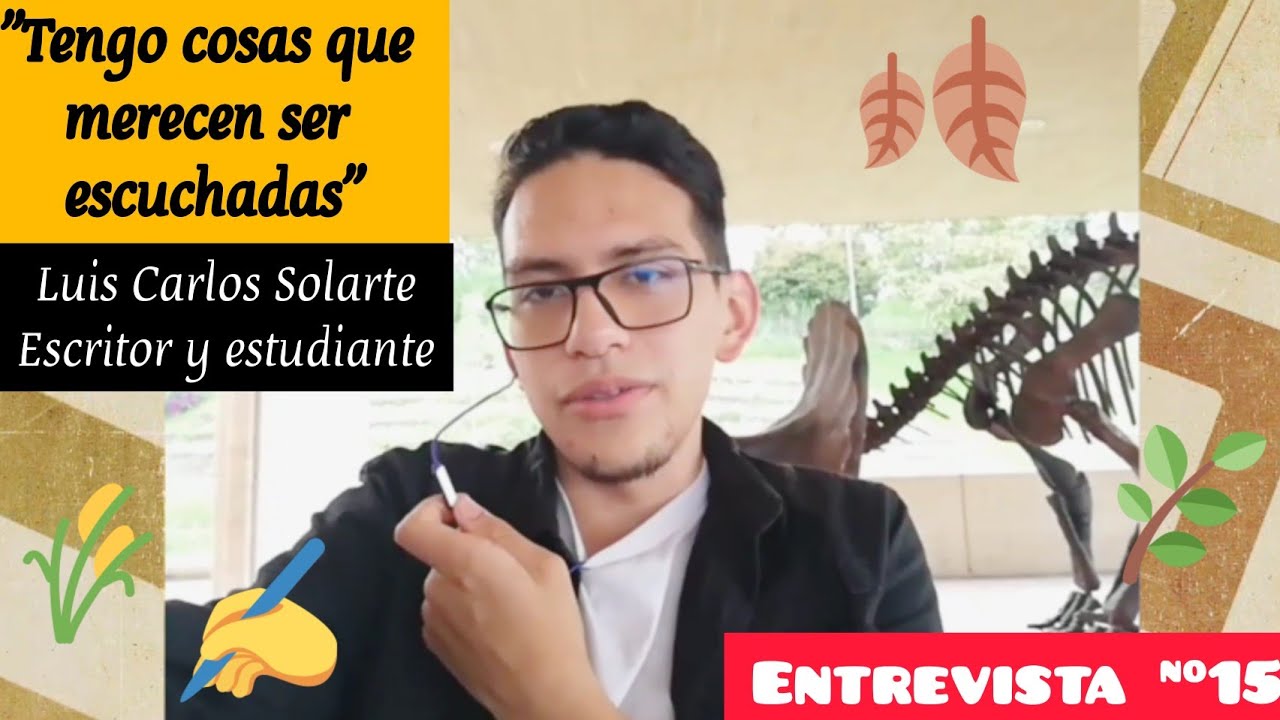 "La lectura, la literatura, cambia vidas" || Luis Carlos Solarte. 🇨🇴 ...