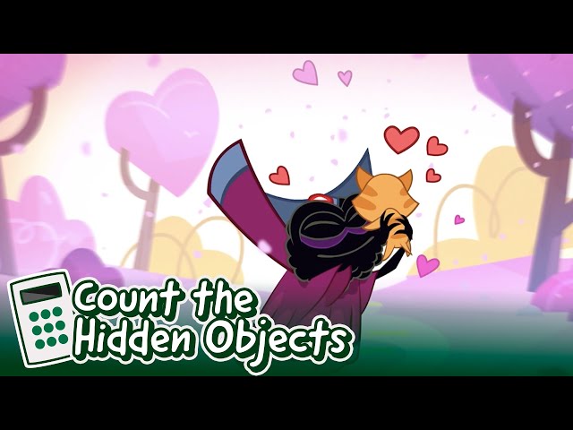 Count Hidden Hearts with Om Nom! 💕 - Videos For Kids