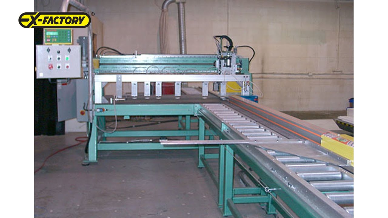 STAR V MACHINERY SCG-1600 AUTOMATIC CROSS GROOVER - YouTube