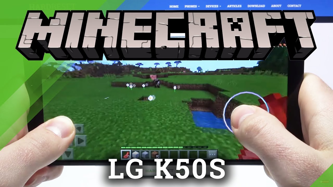 LG K50S - Minecraft | Sandbox Game TEST - YouTube