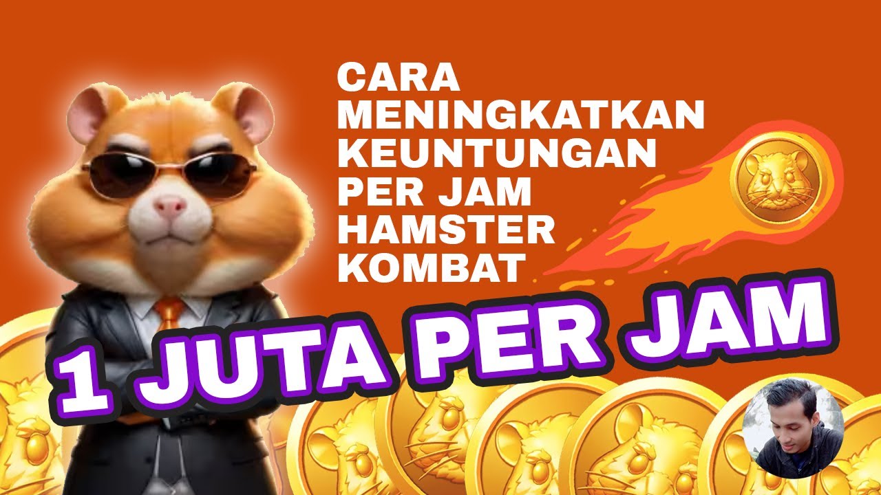 💵 PALING CEPAT! CARA MENINGKATKAN KEUNTUNGAN PER JAM HAMSTER KOMBAT ...