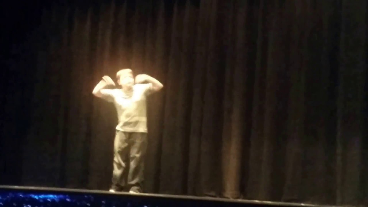 Zachary Smith dancing to Lady Gaga's "Just Dance" - School talent show ...