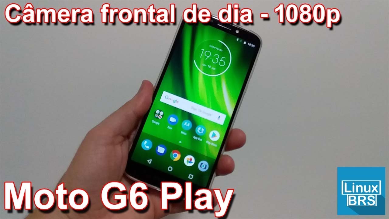 MOTOROLA MOTO G6 PLAY - CAMERA FRONTAL DIA 1080P - YouTube