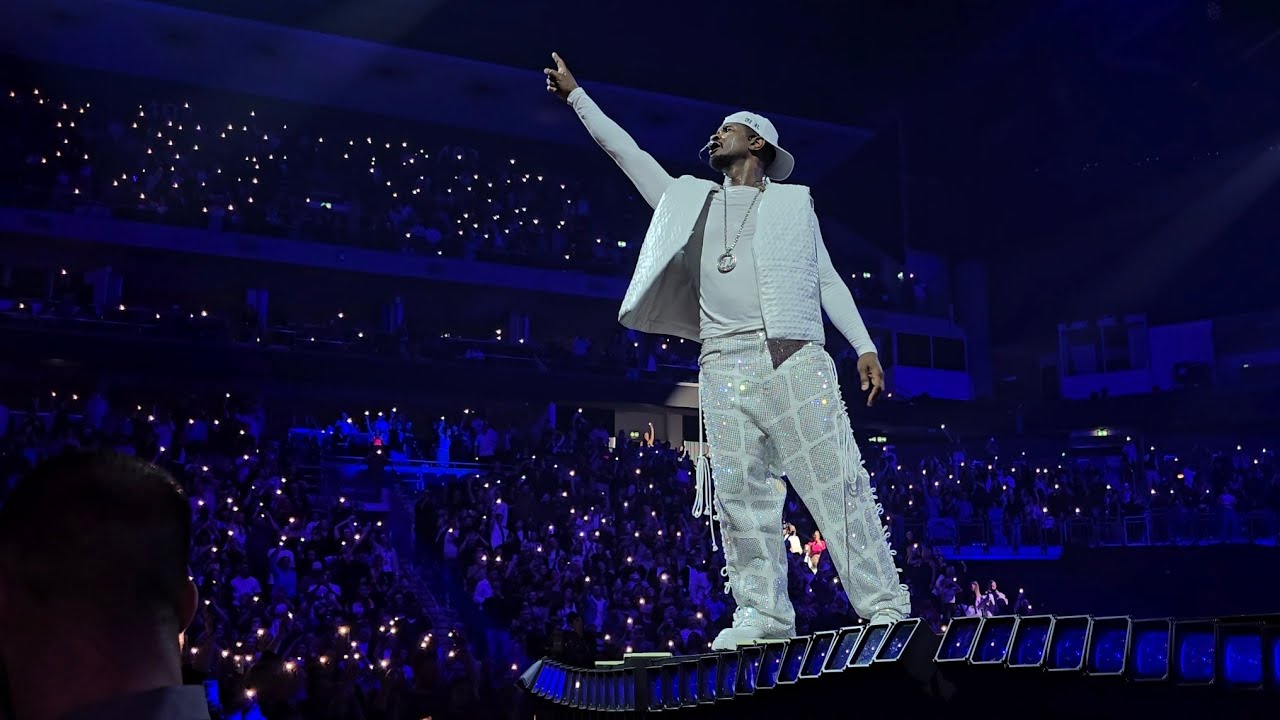 USHER - WITHOUT YOU / Finale | Past Present Future tour | 4K Live in ...