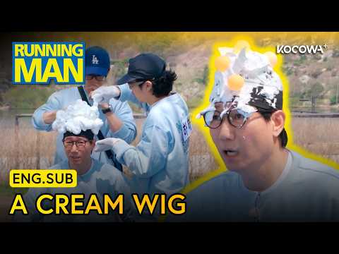 Seok Jin Goes Headfirst to Get the Cream | Running Man EP800 | KOCOWA+