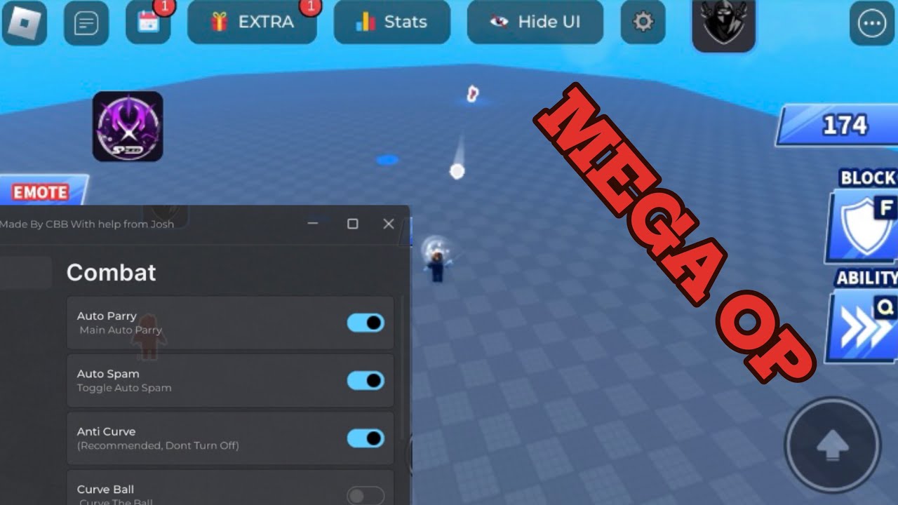Roblox script blade ball auto parry and more… - YouTube