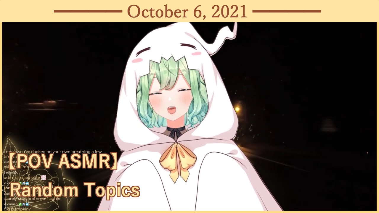 【POV ASMR】boo! boo! im BOOsami!!【10/06/2021】 - YouTube