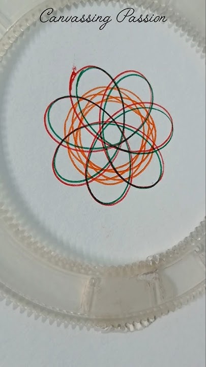 Basic yet beautiful spirograph design #spirograph #shorts #lineart #art ...
