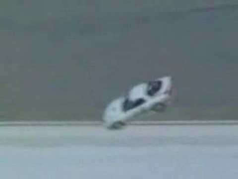 Mazda RX-7 crash on Sand - YouTube