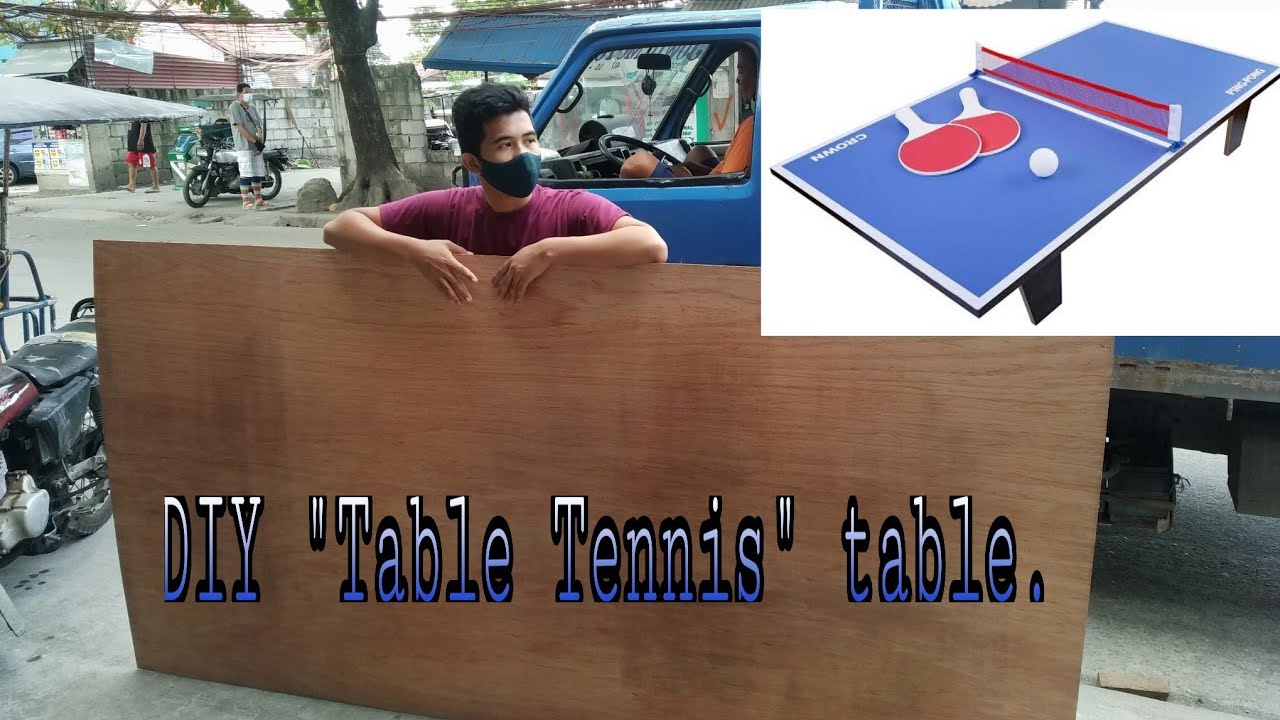 Gumawa kami ng DIY na Table Tennis na lamesa | Part 1 | Vlog 10 - YouTube