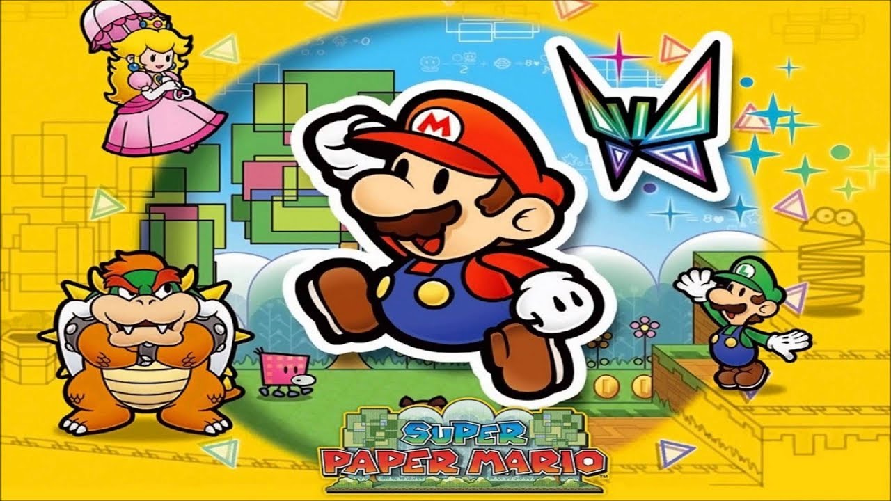 Super Paper Mario OST - Super Paper Mario (Title Screen) - YouTube