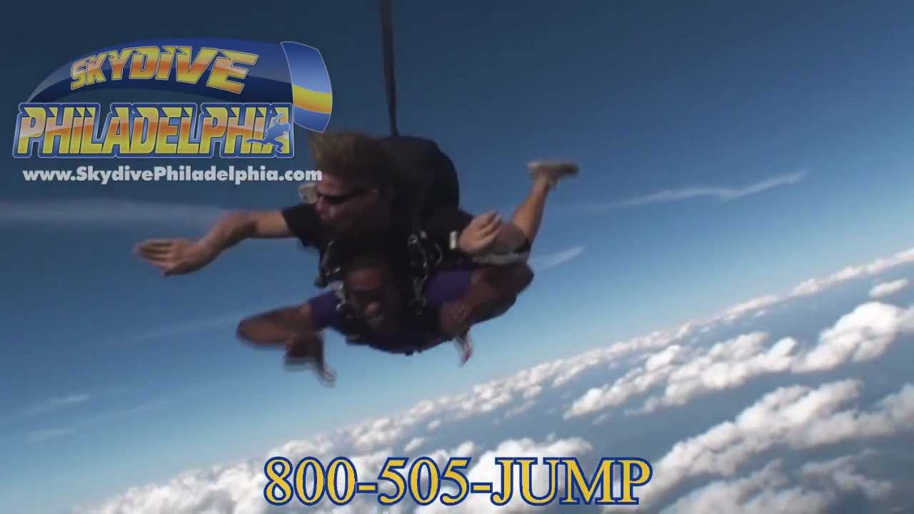 Best Skydiving Video Ever -- Close to Allentown -- Skydive Philadelphia ...