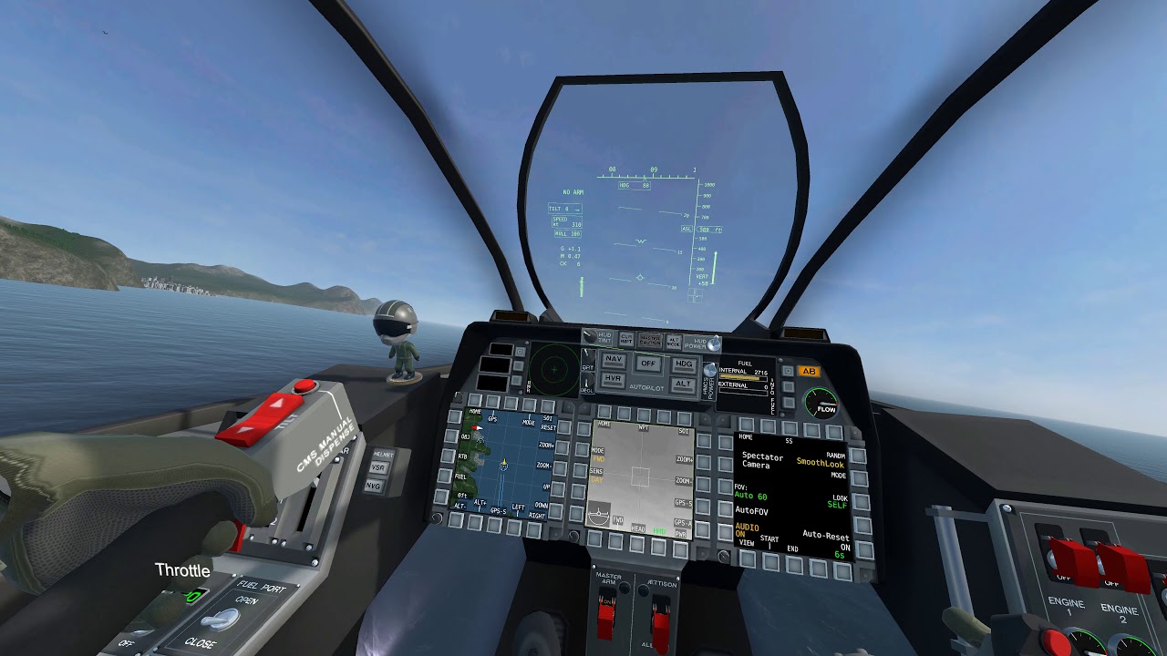 VTOL VR carrier landing practice - YouTube