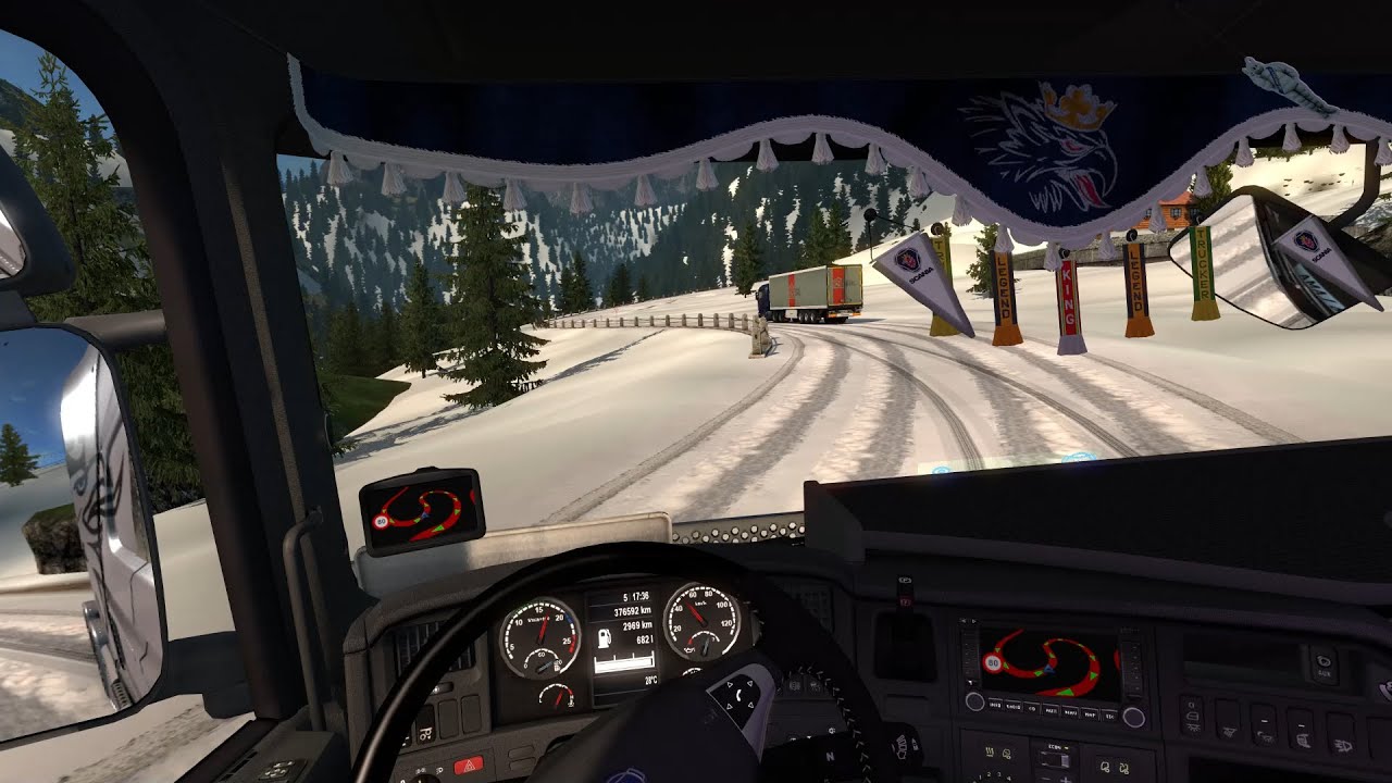 Drifting in ETS 2 - Winter 2019 | Morning Drive - YouTube