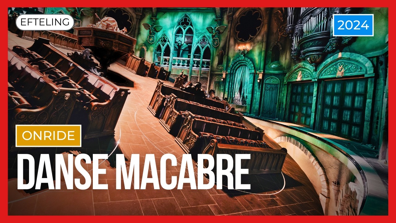 Danse Macabre - Efteling Onride 2024 - YouTube