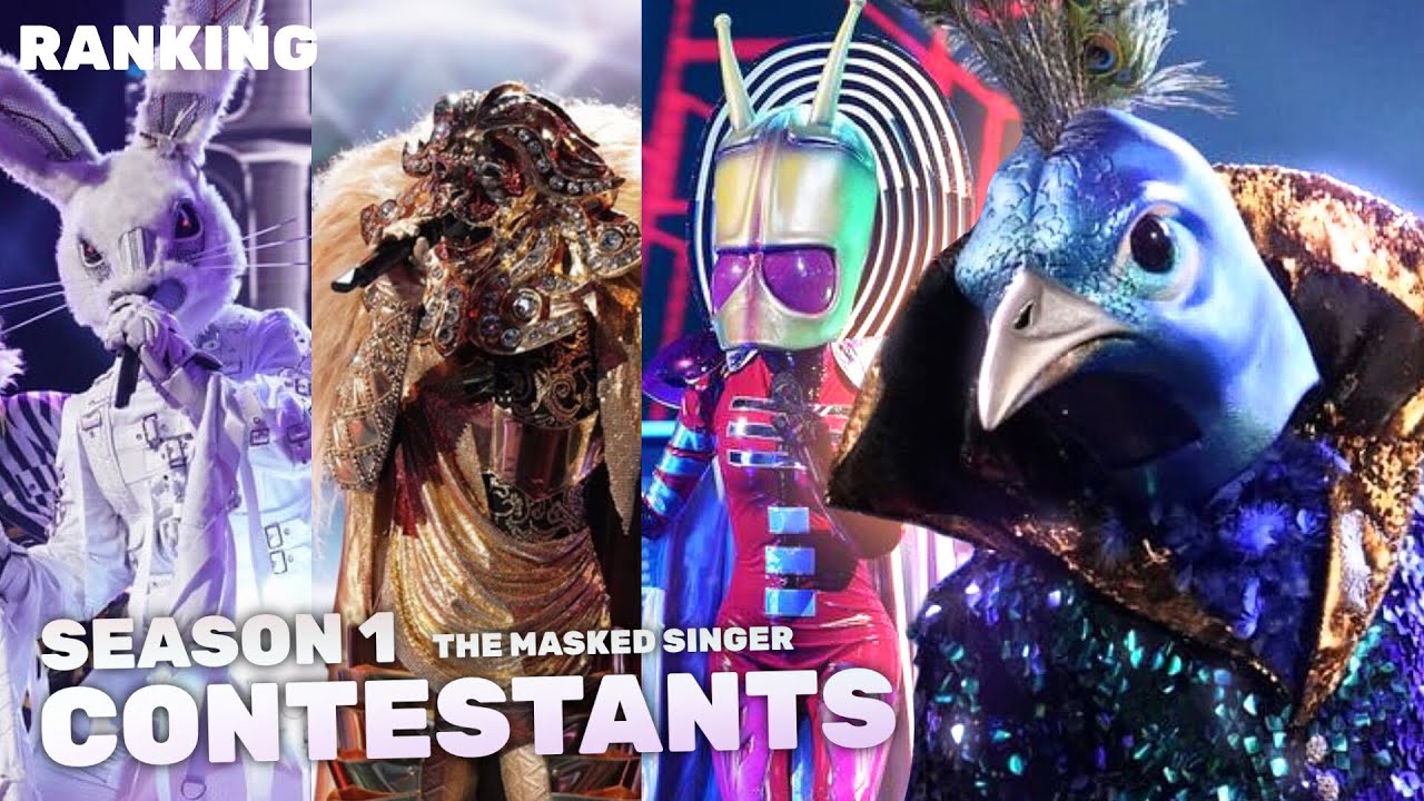 RANKING | The Masked Singer USA | Season 1 contestants | Todos los ...
