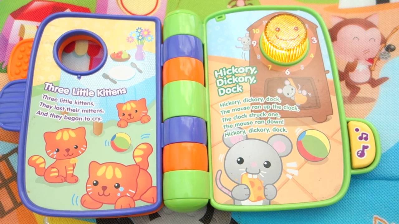 Vtech baby's first Storytime Rhymes Baby toy - YouTube
