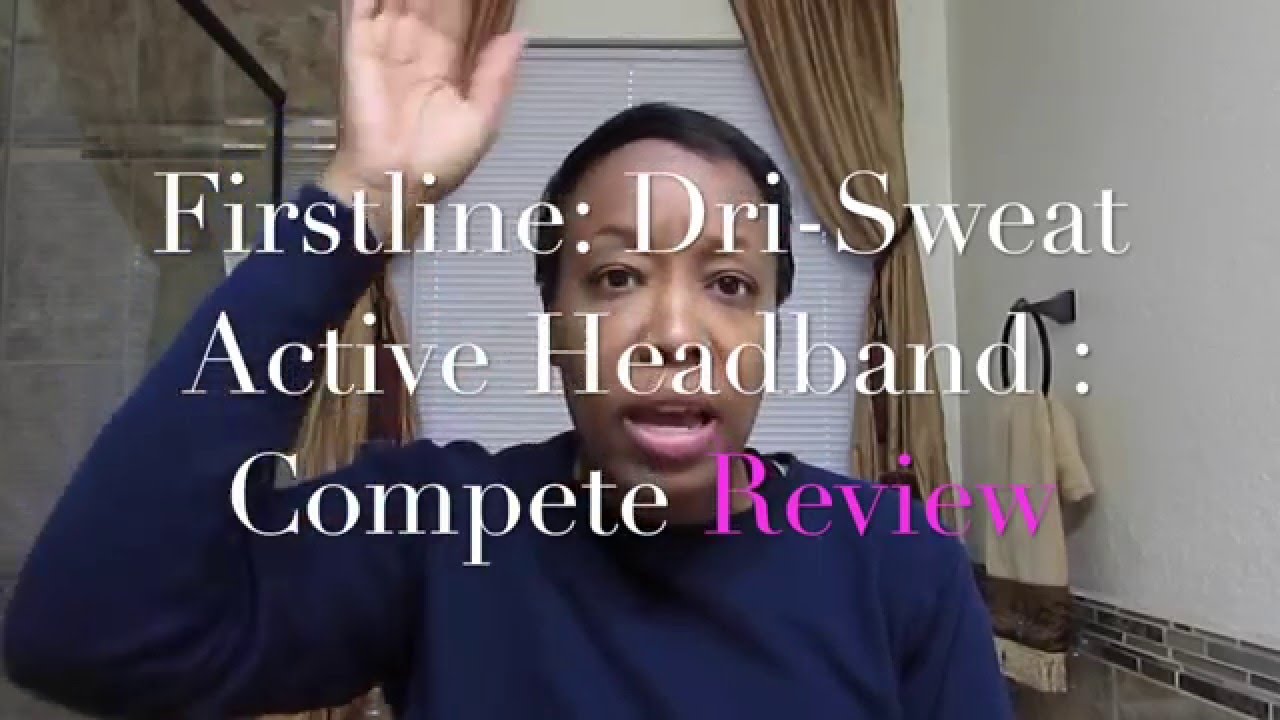 Review: Dri Sweat Active Headband, Compete - YouTube