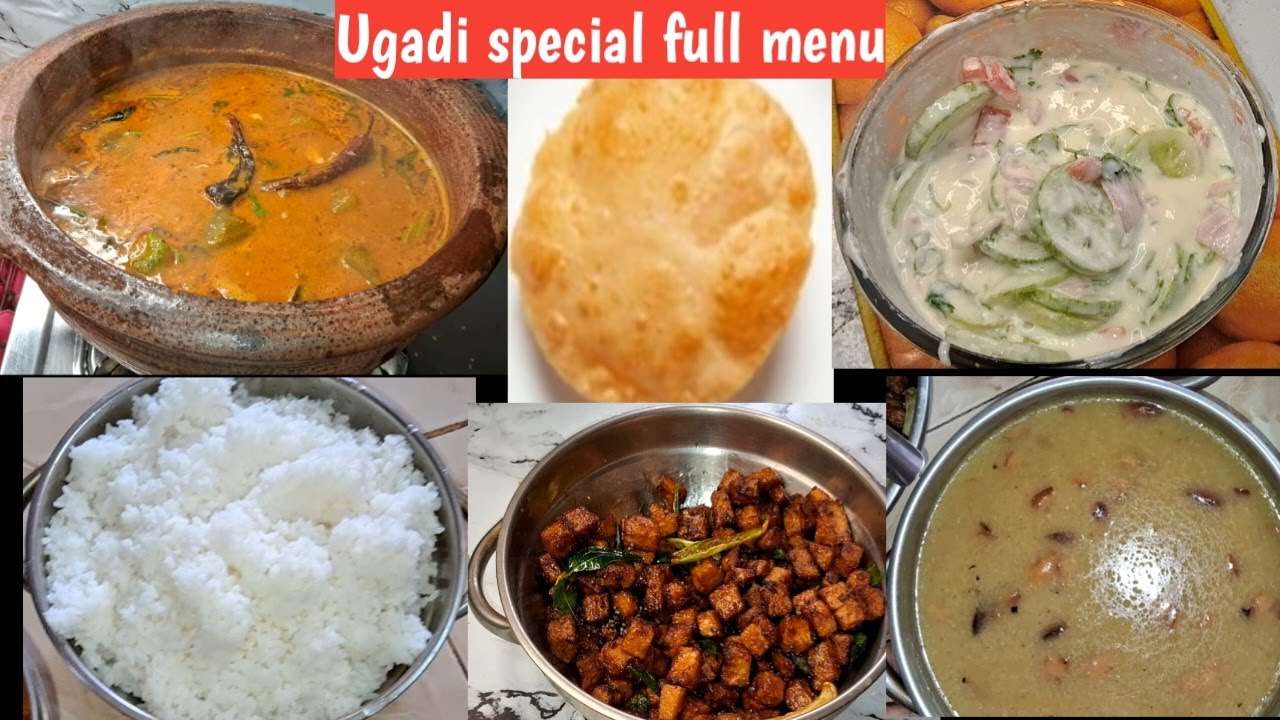 I have shared with you a simple recipe for Ugadi special|| Full Menu 😋 ...