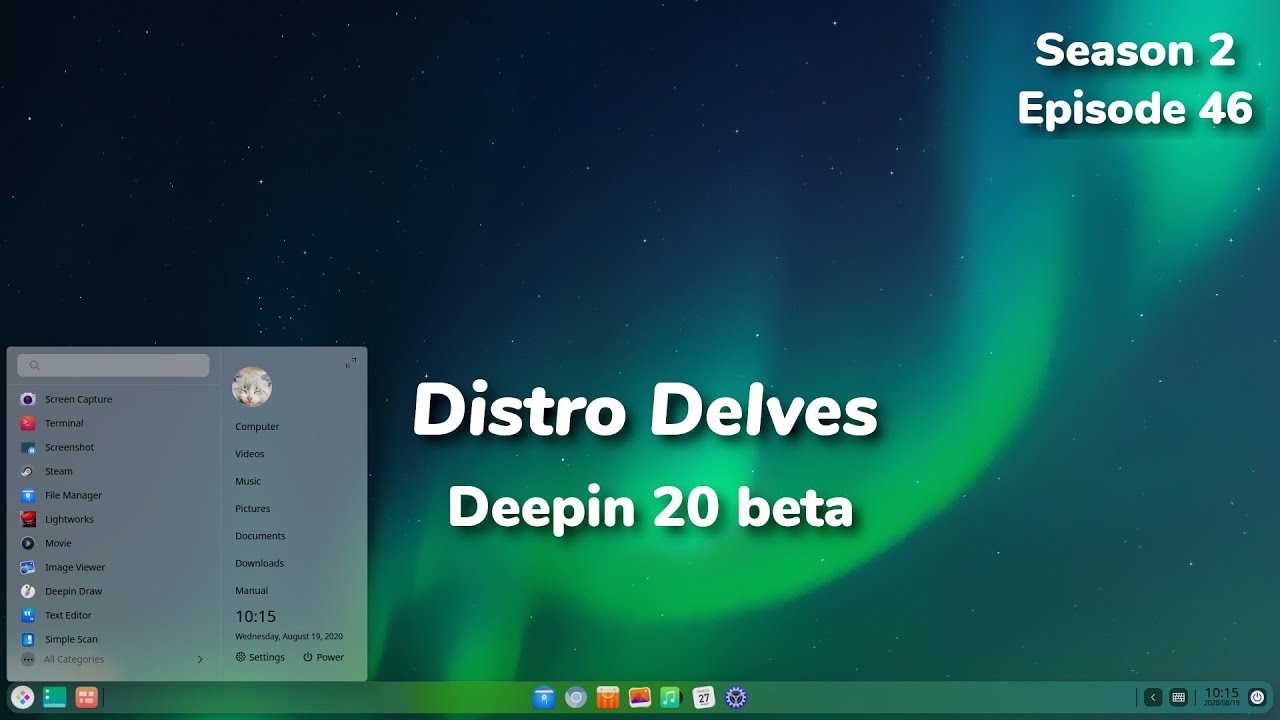 Deepin 20 beta Review | Distro Delves S2:Ep46 - YouTube