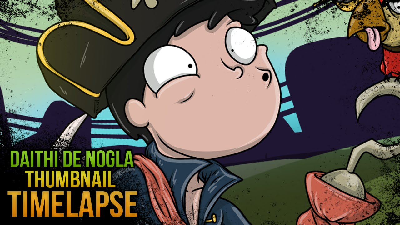 TimeLapse: Daithi De Nogla Thumbnail "Captain Nogla Vs The Plants ...