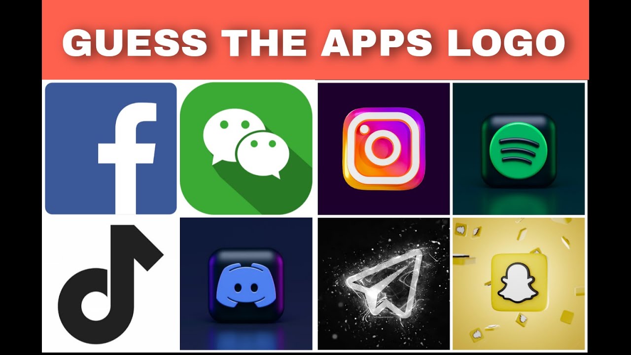 Guess The Apps logo in 5 seconds | LOGO Quiz Challenge - YouTube
