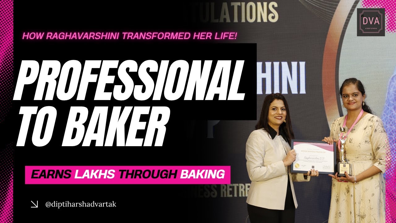 Super Baker Raghavarshini's journey to excellence in Baking Business ...