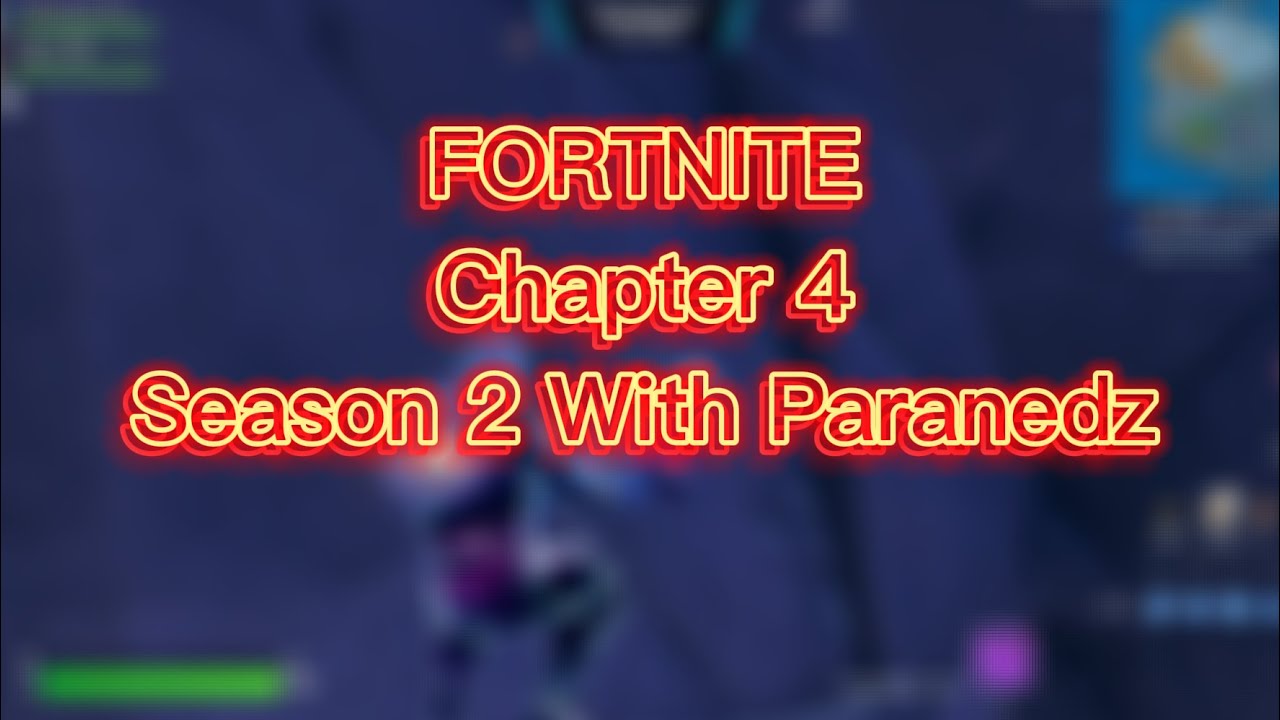 The New Fortnite Season Is Crazy...FT: Paranedz - YouTube