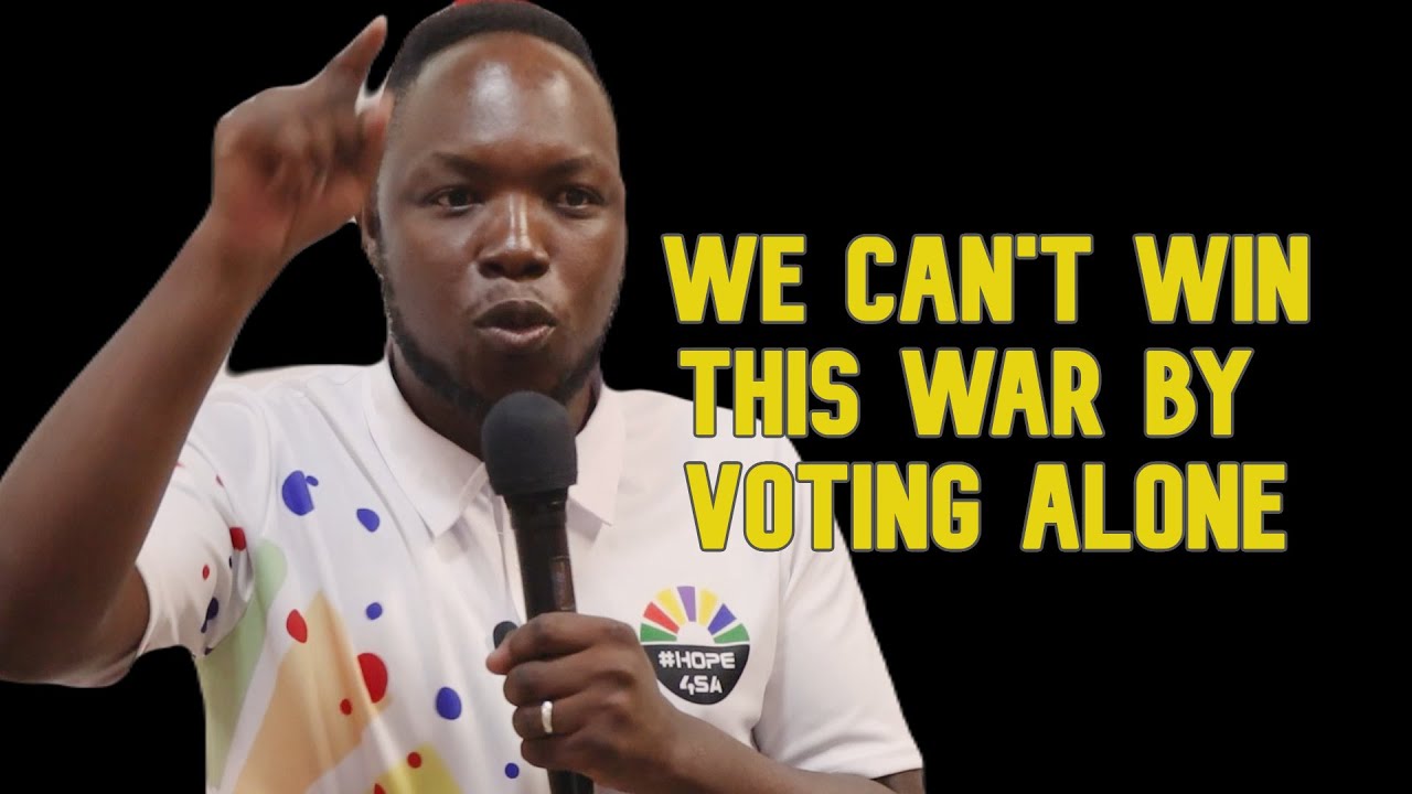 We cannot win this war only by voting | John Mathuhle - YouTube