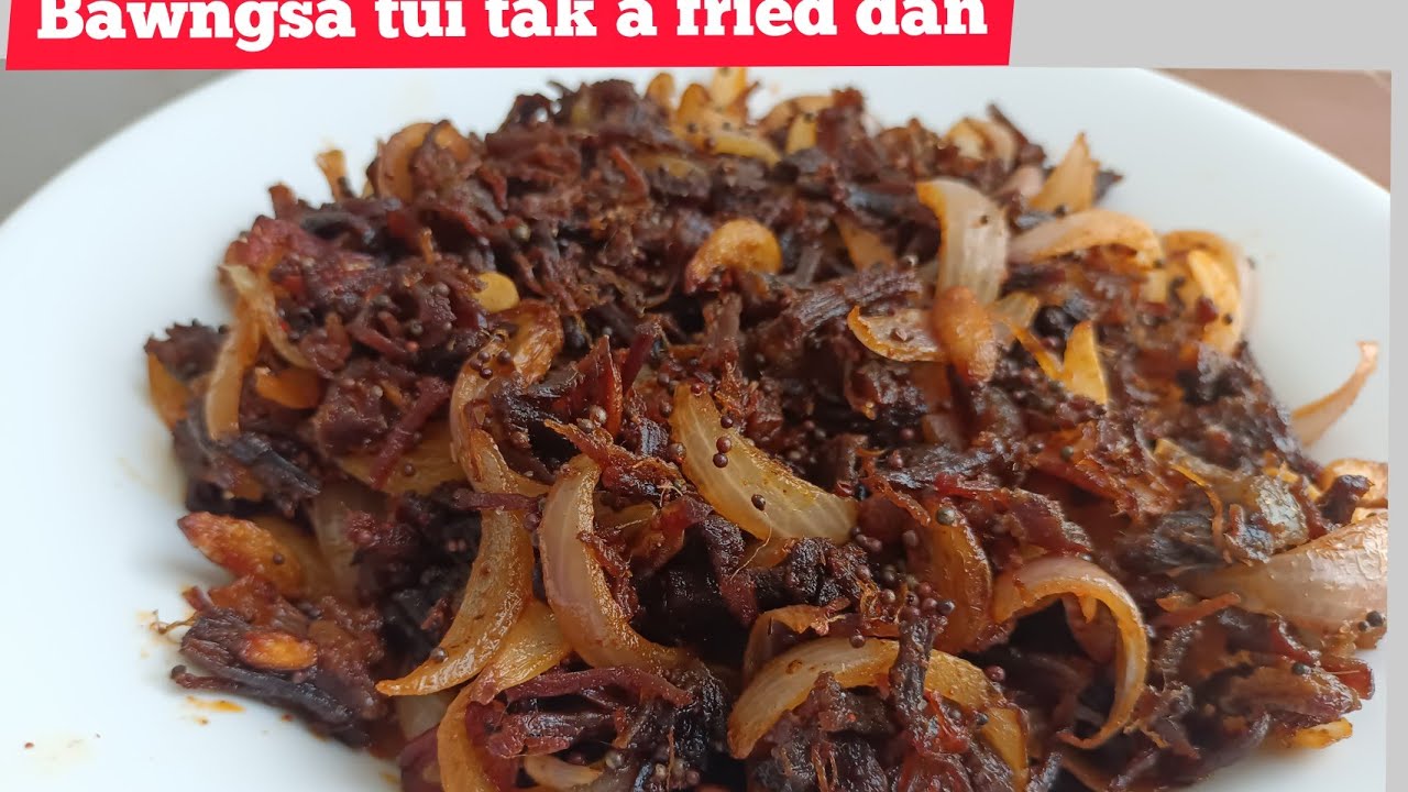 Bawngsa siam dan // Beef fried Recipe - YouTube