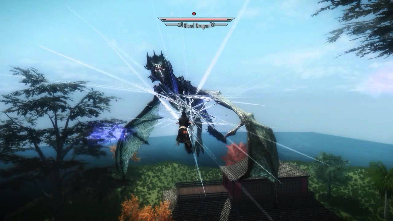 Skyrim Mods PC - Tempest Aerial Sword Battle - YouTube