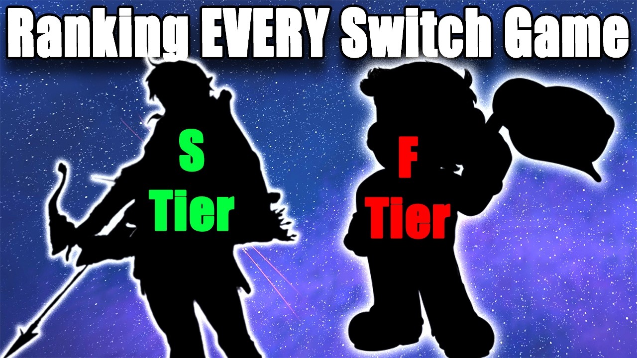 Ranking EVERY SINGLE Nintendo Switch Game - YouTube