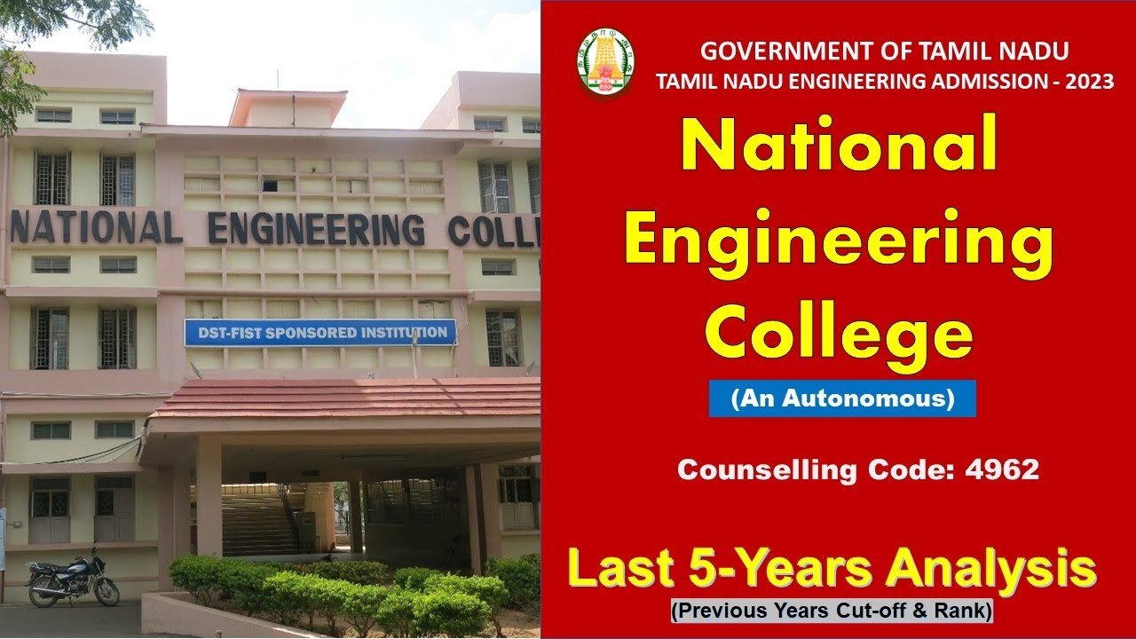 National Engineering College Last 5 Years Analysis #national #engineeringcollege #anbarivu - YouTube