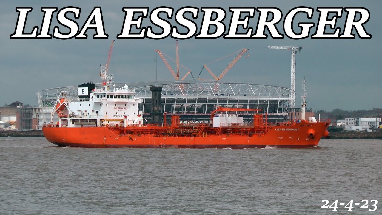 Lisa Essberger Tanker Inbound To Stanlow - YouTube