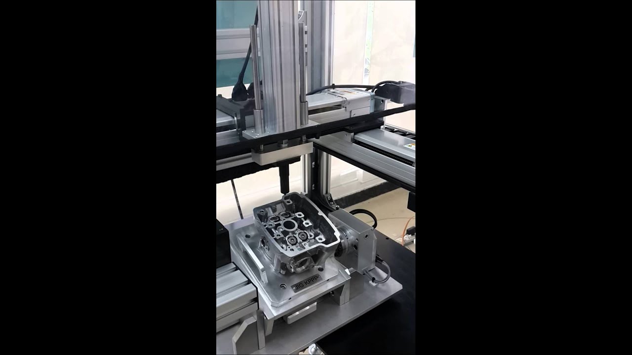 Automatic Valve Press Machine by CNX-Automation - YouTube