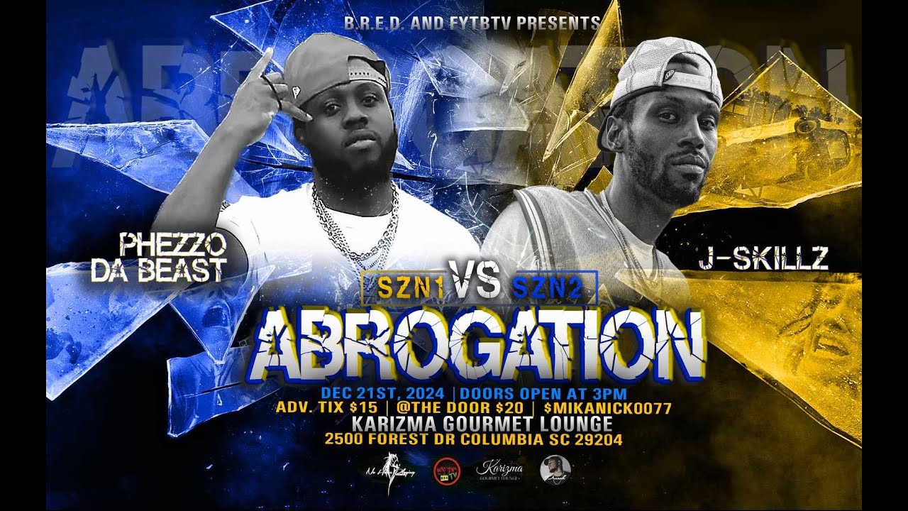 Phezzo Da Beast Vs J Skillz Host By: Swamp | Rap Battle|| B.R.E.D ...