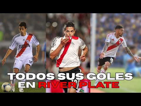 TODOS LOS GOLES DE LANZINI EN RIVER PLATE 