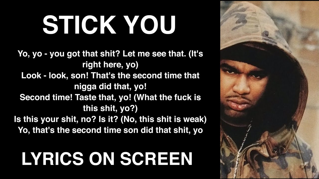 Capone-N-Noreaga - Stick You (LYRICS ON SCREEN) - YouTube