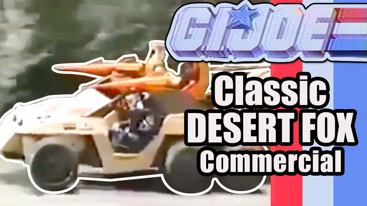 GI Joe Commercial | 1988 DESERT FOX | Retro Toy Commercials # ...