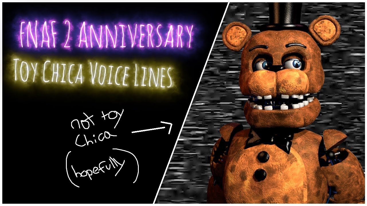 Finished Toy Chica Voice Lines (FNAF 2 Anniversary) - YouTube