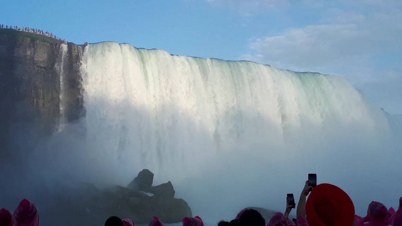 Underneath Niagara Falls experience - YouTube