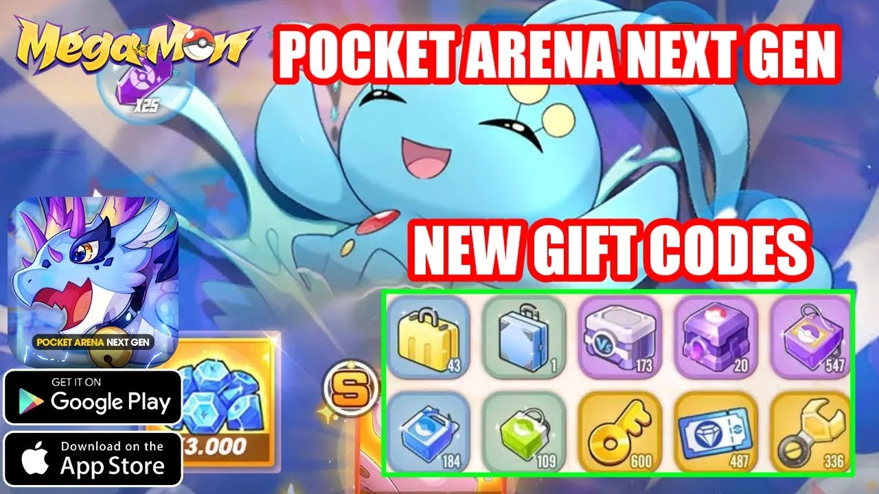 *New* Pocket Arena Next Gen Codes 18 March 2025 || Megamon Gift Codes ...