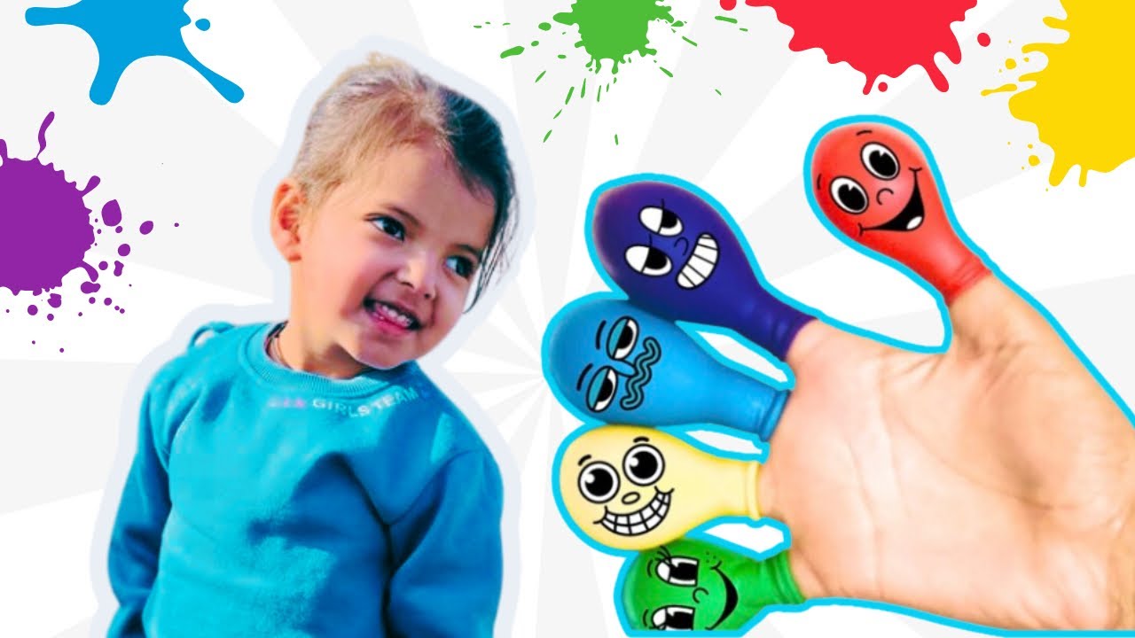 Colors finger family | Daddy Finger Nursery rhymes & Baby songs - YouTube