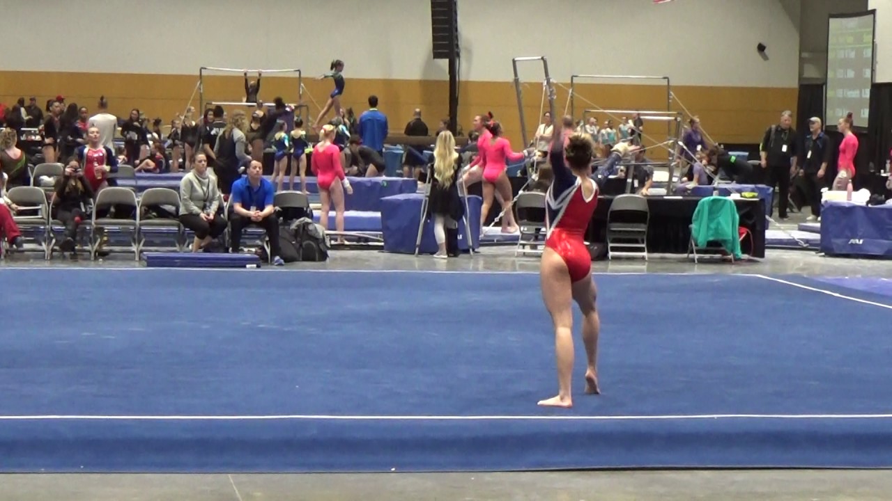 Peyton Bailey Gymnastics - Charity Classic/Seattle, WA - Floor - YouTube